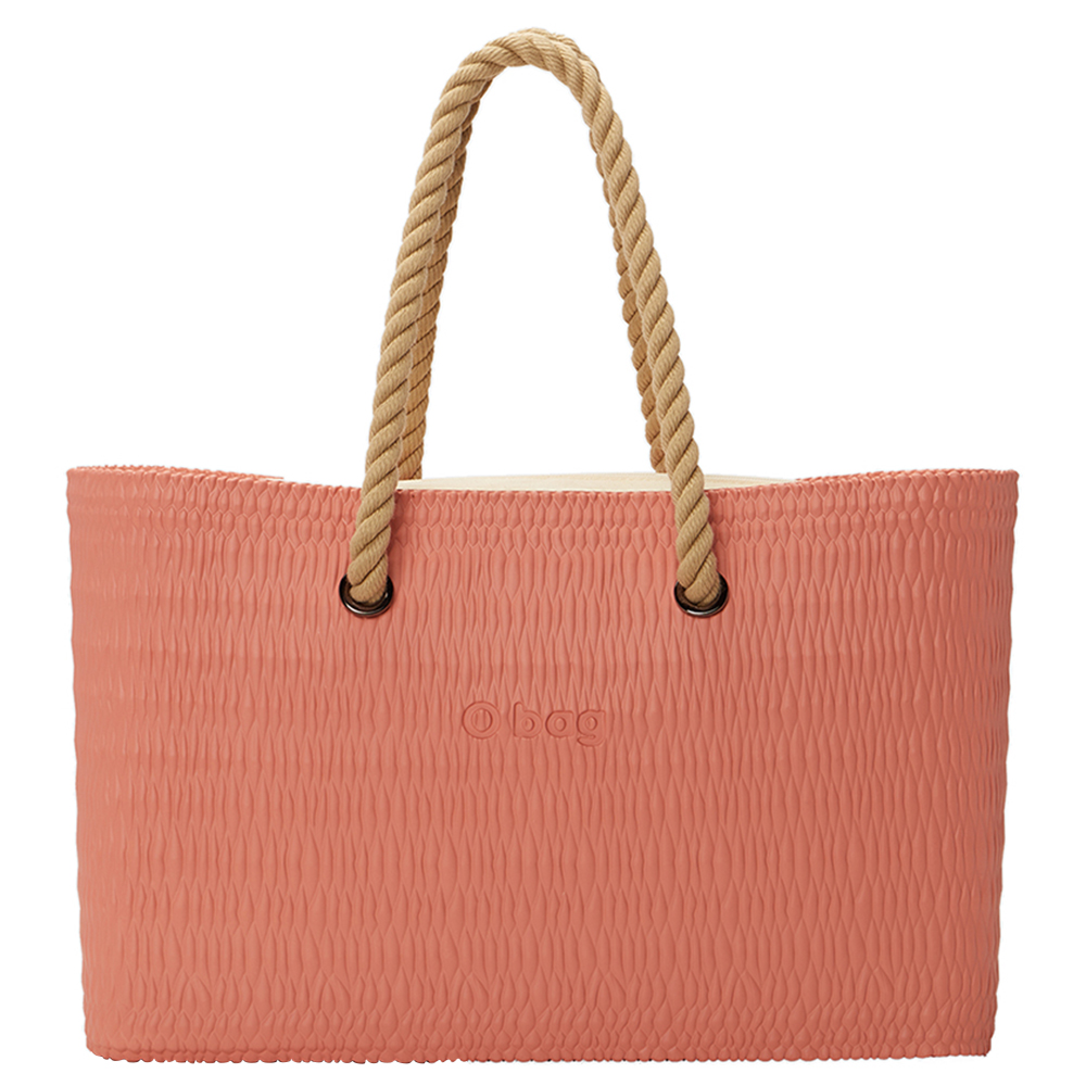 Buy O Bag - Beach XL Bag With Fabric Canvas Inner & Long Rope Handles ...
