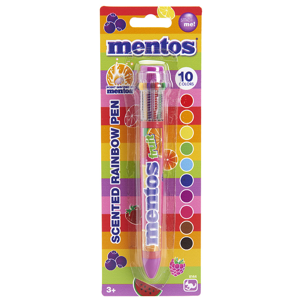 Buy Kangaru - Mentos Scented 10 Color Rainbow Pen in UAE | Mumzworld