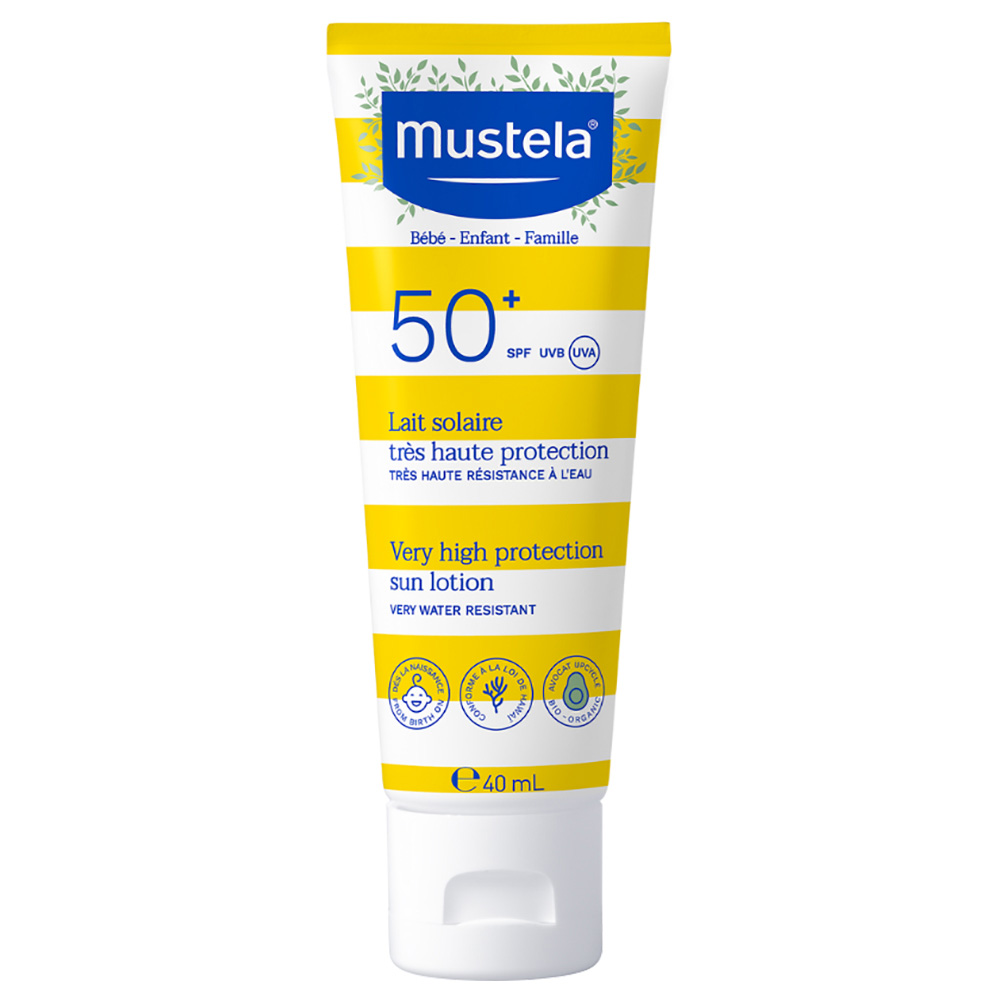 Buy Mustela - Very High Protection Sun Lotion SPF 50+ 40ml in UAE ...