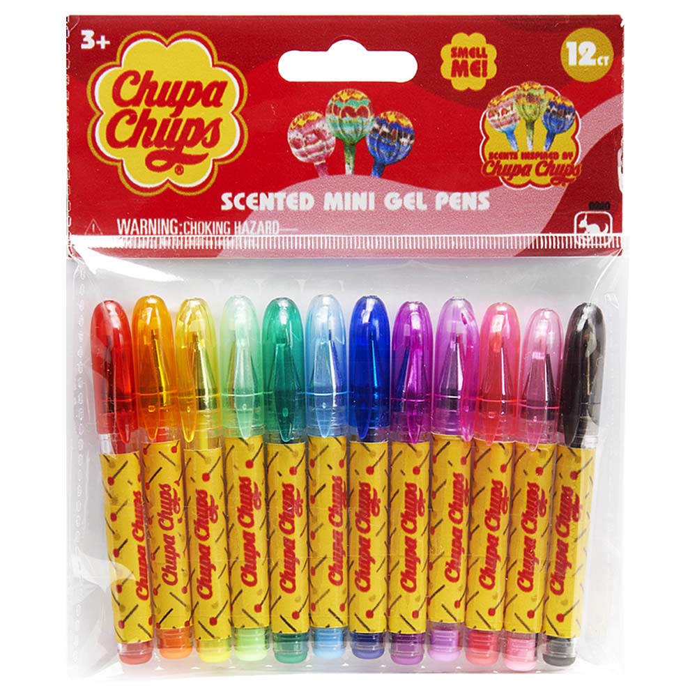Buy Kangaru - Chupa Chups Scented Mini Gel Pens - 10pcs in KSA | Mumzworld