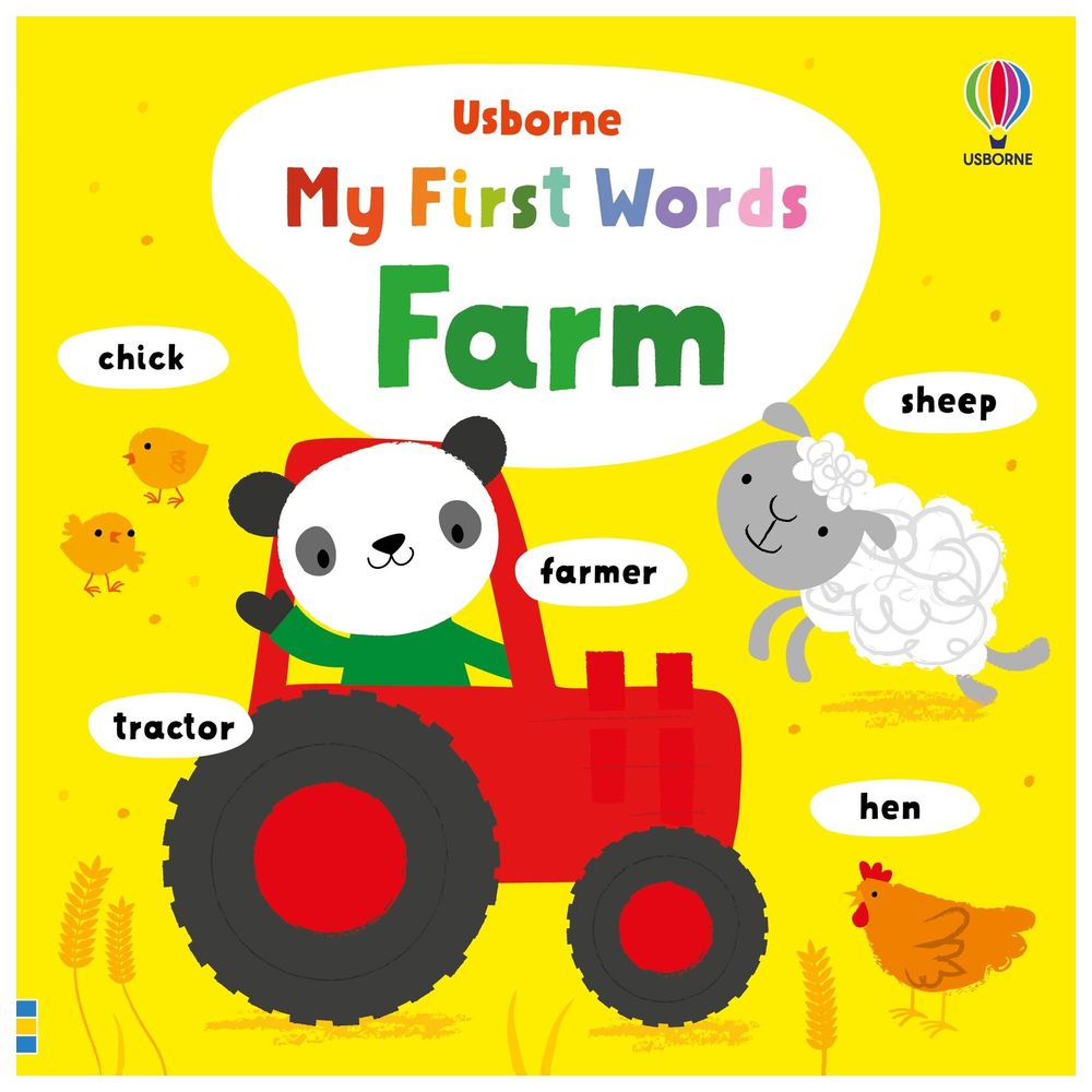 Buy Usborne Books - My First Words - Farm in UAE | Mumzworld