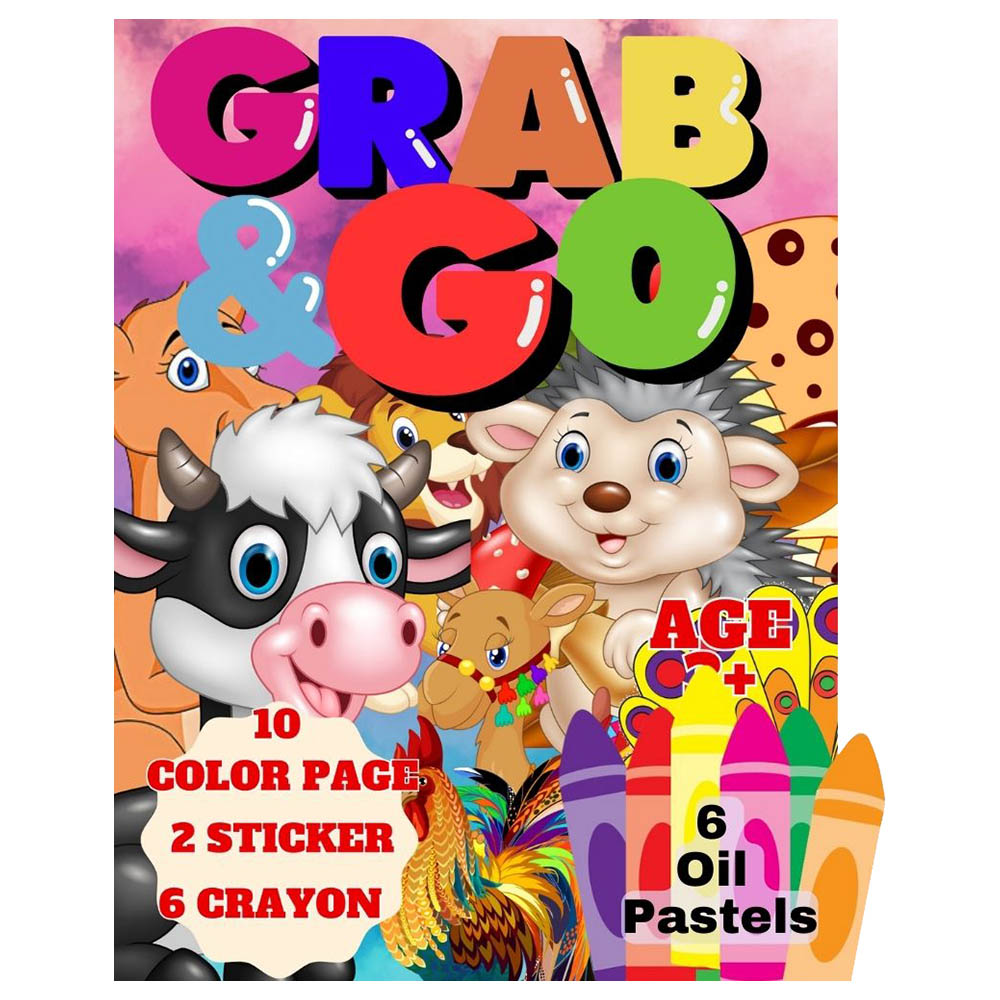Buy Just Kidding - Animal Grab And Go Activity Pack For Kids in UAE ...