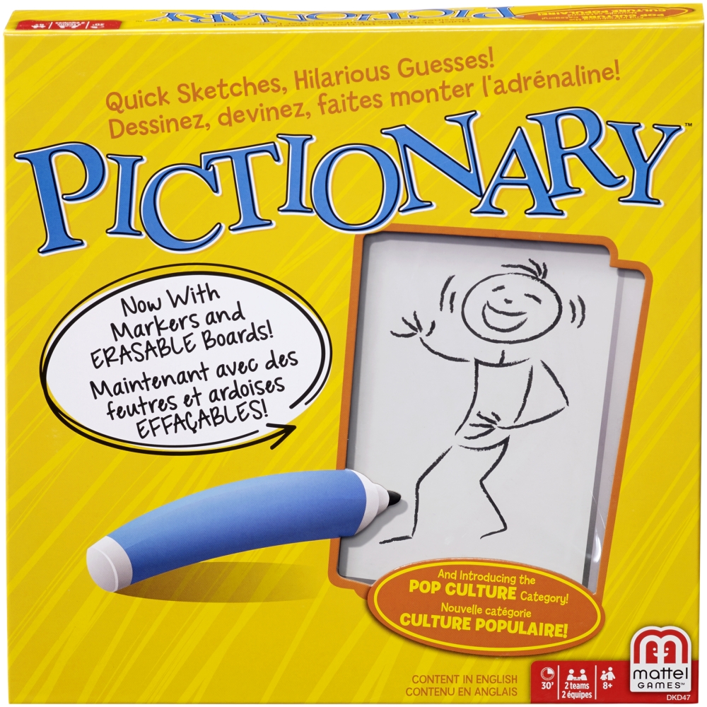 Buy Mattel Games - Pictionary Board Game Ref. in UAE | Mumzworld
