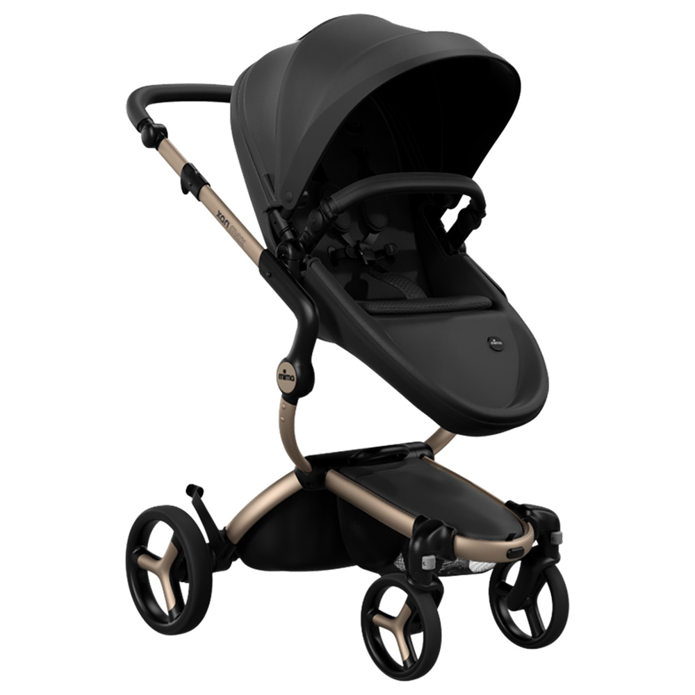Buy Mima - All In One Xari Max Stroller - Black/Champ Gold in KSA ...