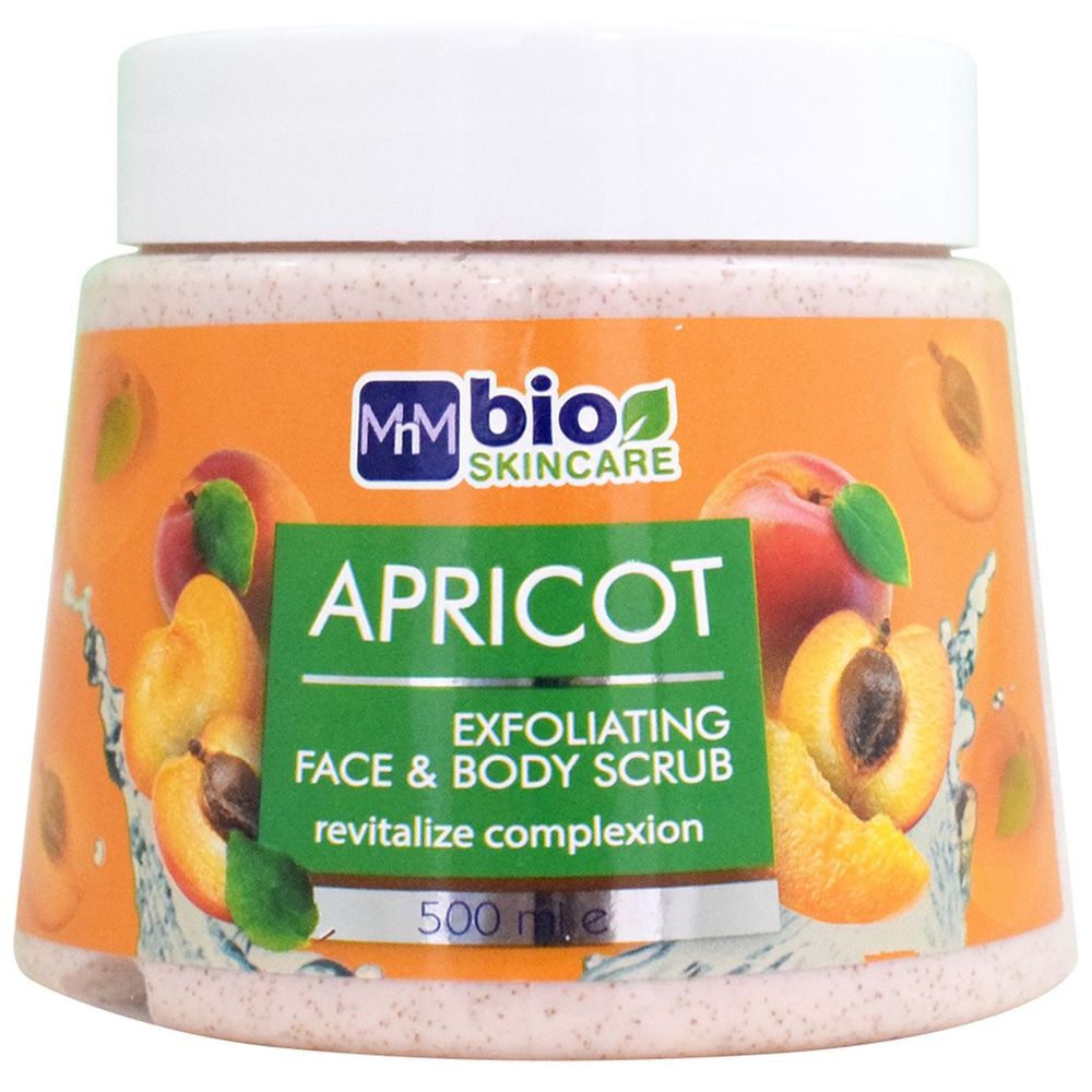 Buy Bio Skincare - Apricot & Peach Facial Scrub - 500ml in UAE | Mumzworld