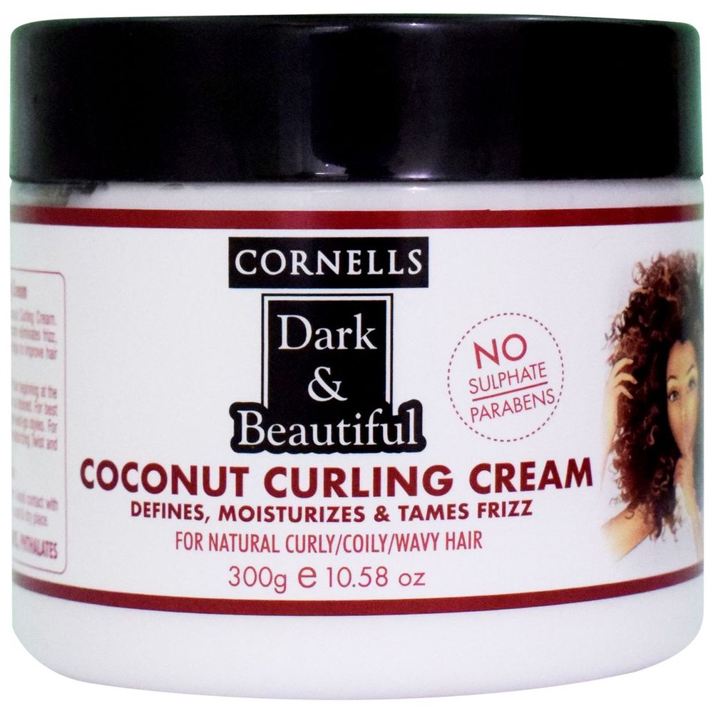 Buy Cornells Wellness - Dark & Beautiful Coconut Curling Hair Cream - 300G in UAE | Mumzworld