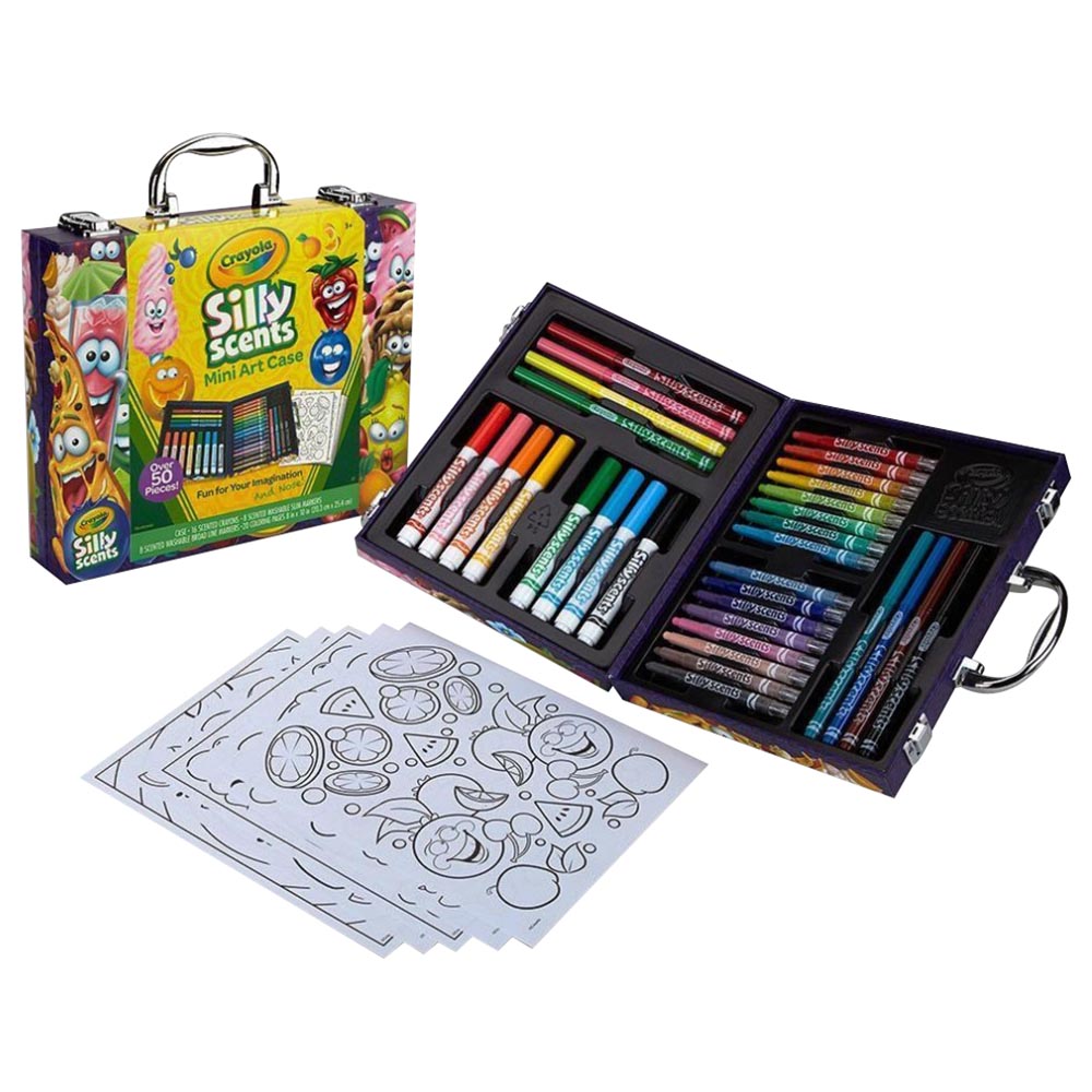 Buy Crayola - Mini Inspiration Art Case - Silly Scents Smash Ups in UAE ...
