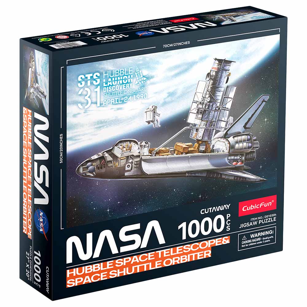 Buy Cubicfun - Puzzle Hubble & Discovery - 1000pcs in UAE | Mumzworld