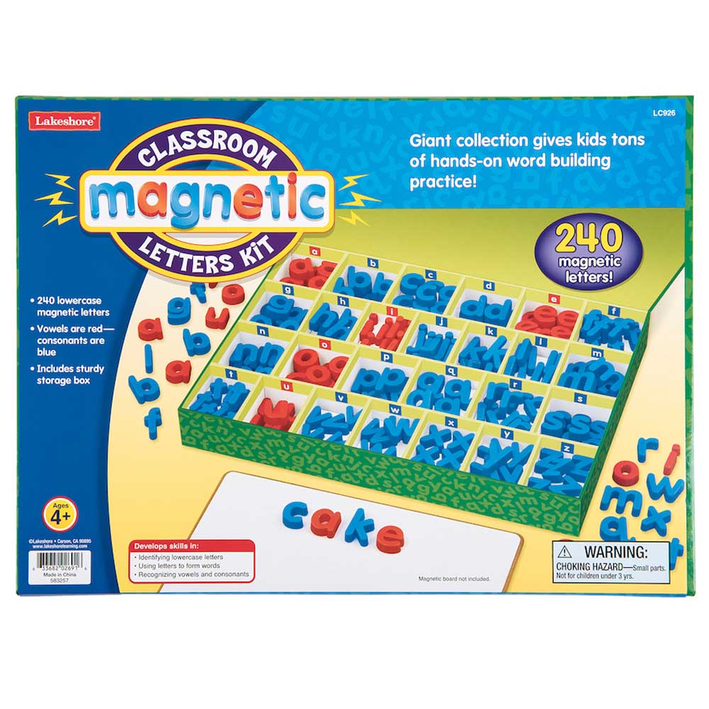 Buy TTS - Classroom Magnetic Lowercase Letters Learning Kit - 240pcs in ...