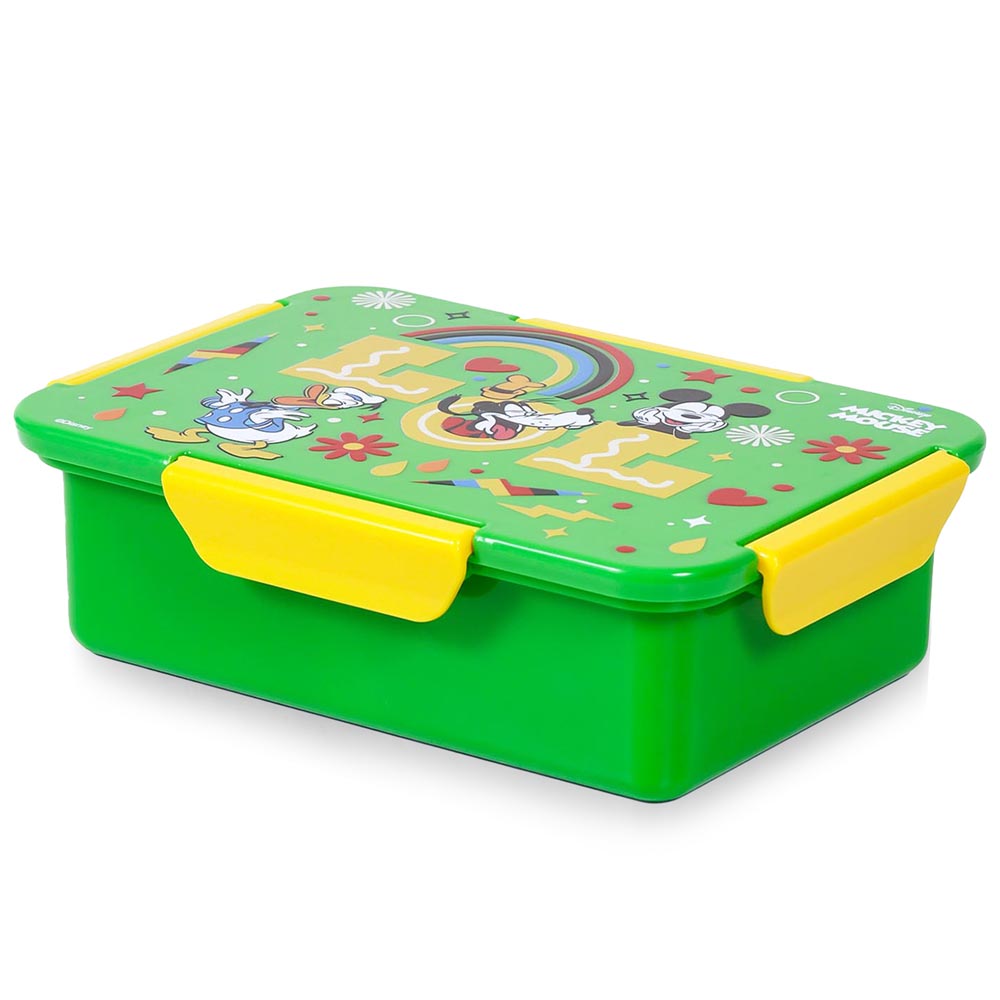 Buy Eazy Kids - Disney Lol Mickey Mouse Bento Lunch Box - Green - 4 ...