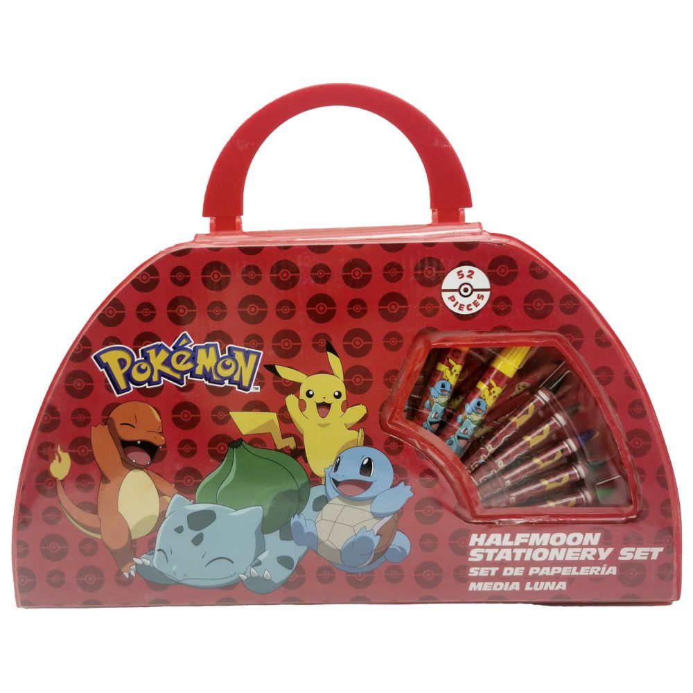 Buy Pokemon - Art Set In Briefcase Box - 52pcs Online | Mumzworld