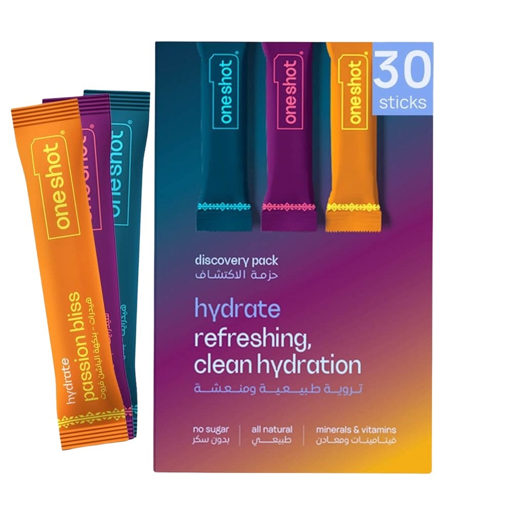 Buy Oneshot - Electrolyte Hydration Sticks - Discovery Pack - 30 Pcs in ...