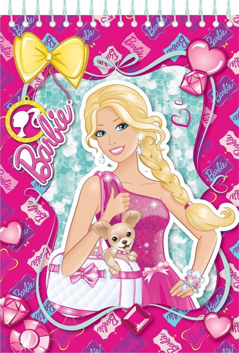 Buy Barbie A5 Wiro Scribble Pad in KSA | Mumzworld