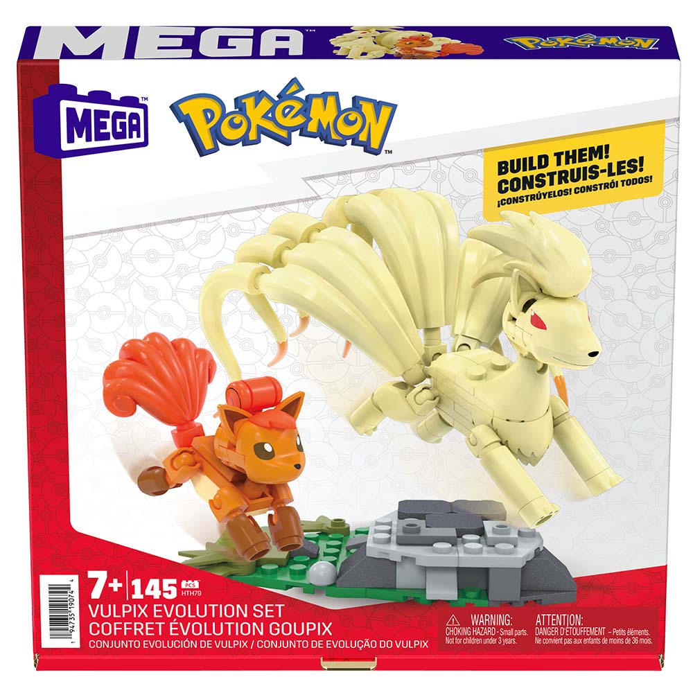 Buy Mega Bloks - Pokemon Core Vulpix Evolution Buildable Playset ...