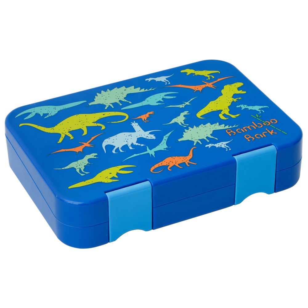 Buy Bamboo Bark - 4/6 Compartment Lunch Box - Dinosaur in UAE | Mumzworld