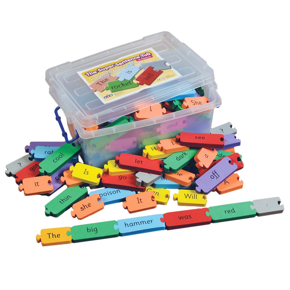Buy TTS - Phonics Super Sentence Tub - Phase 2-3 in UAE | Mumzworld