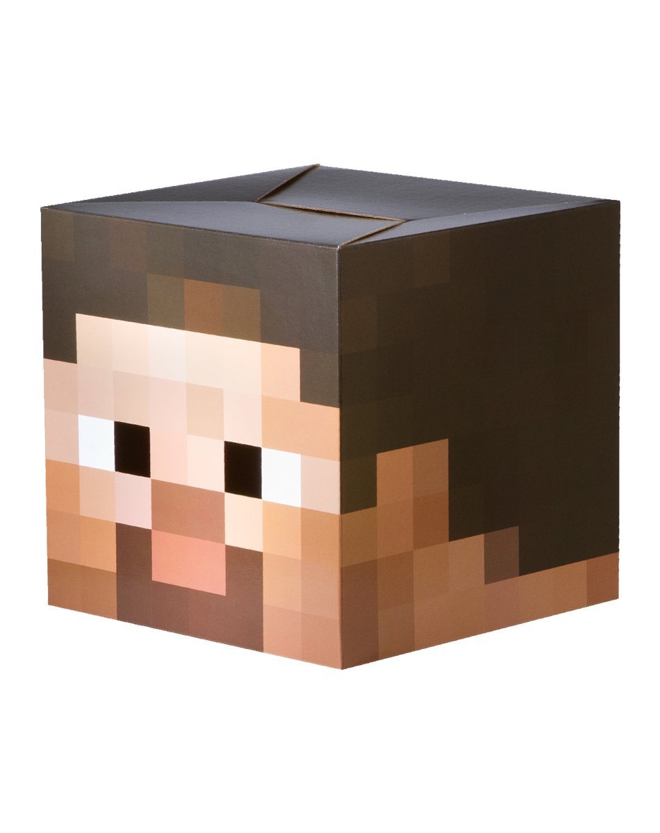 Buy Minecraft Box Heads - Steve Online | Mumzworld