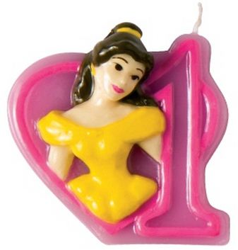 Disney Princess Candle Number 1 | Buy at Best Price from Mumzworld