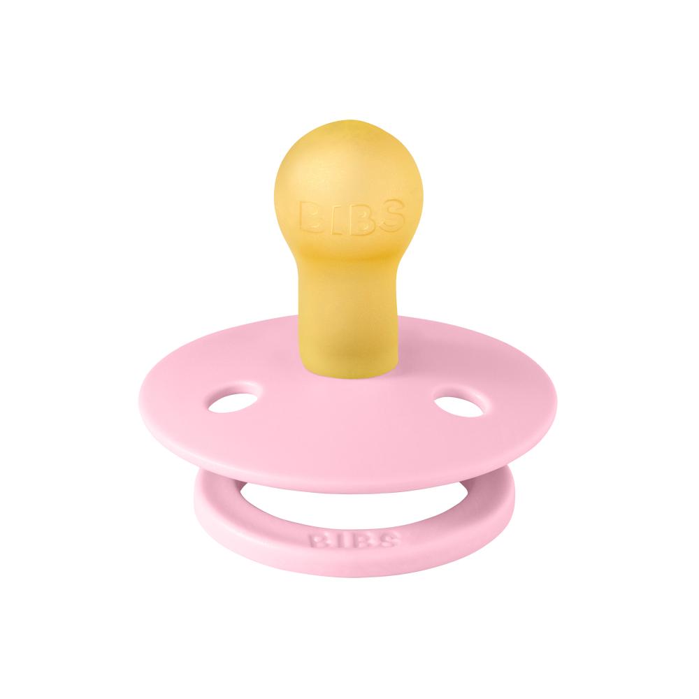 Buy Bibs - Latex Colour Flow Pacifier - S1 - Baby Pink in KSA | Mumzworld