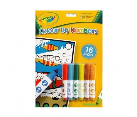 Crayola Color By Numbers Generic Version | Buy at Best Price from Mumzworld