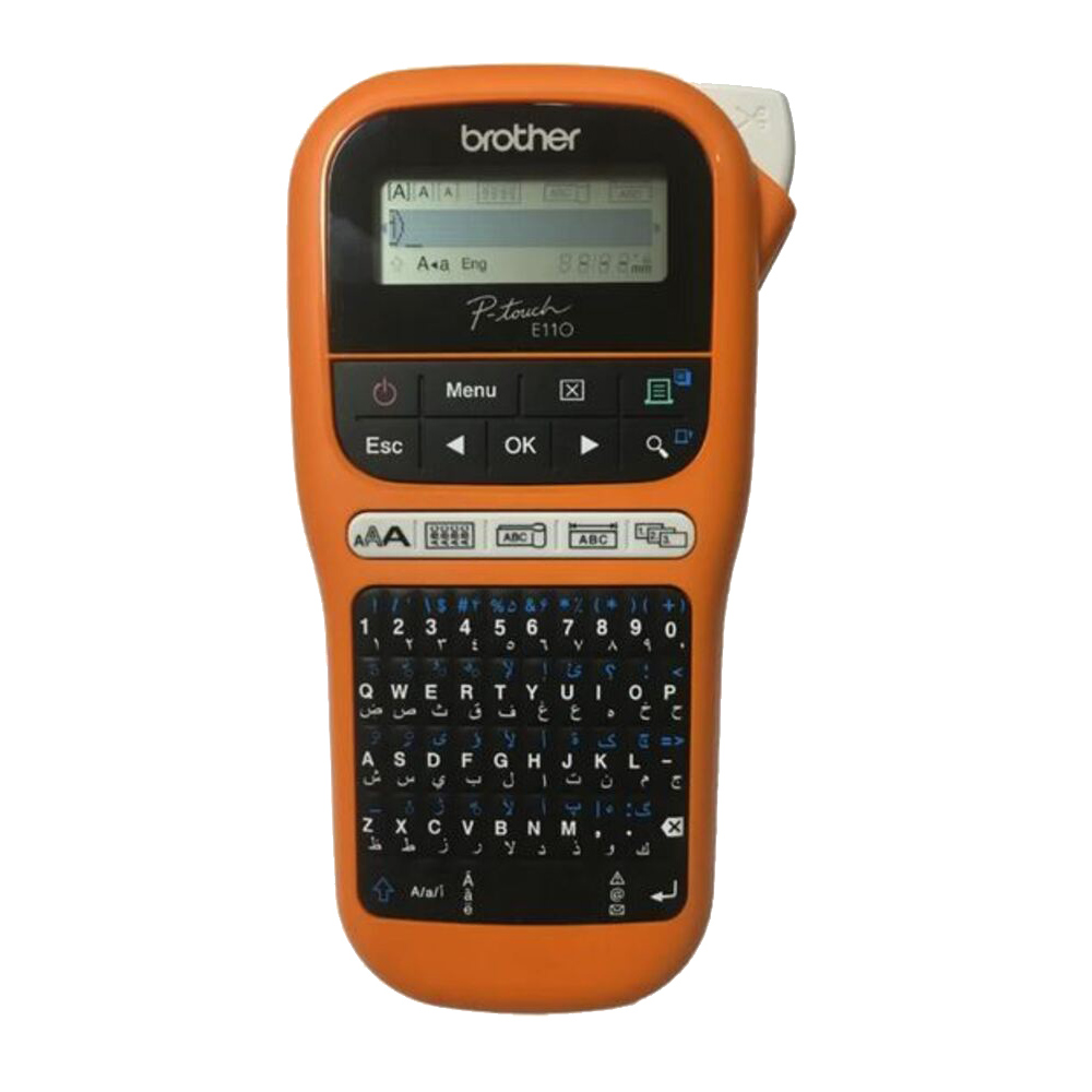 Buy Brother - Industrial Label Printer PTE-110VP - Orange in UAE ...