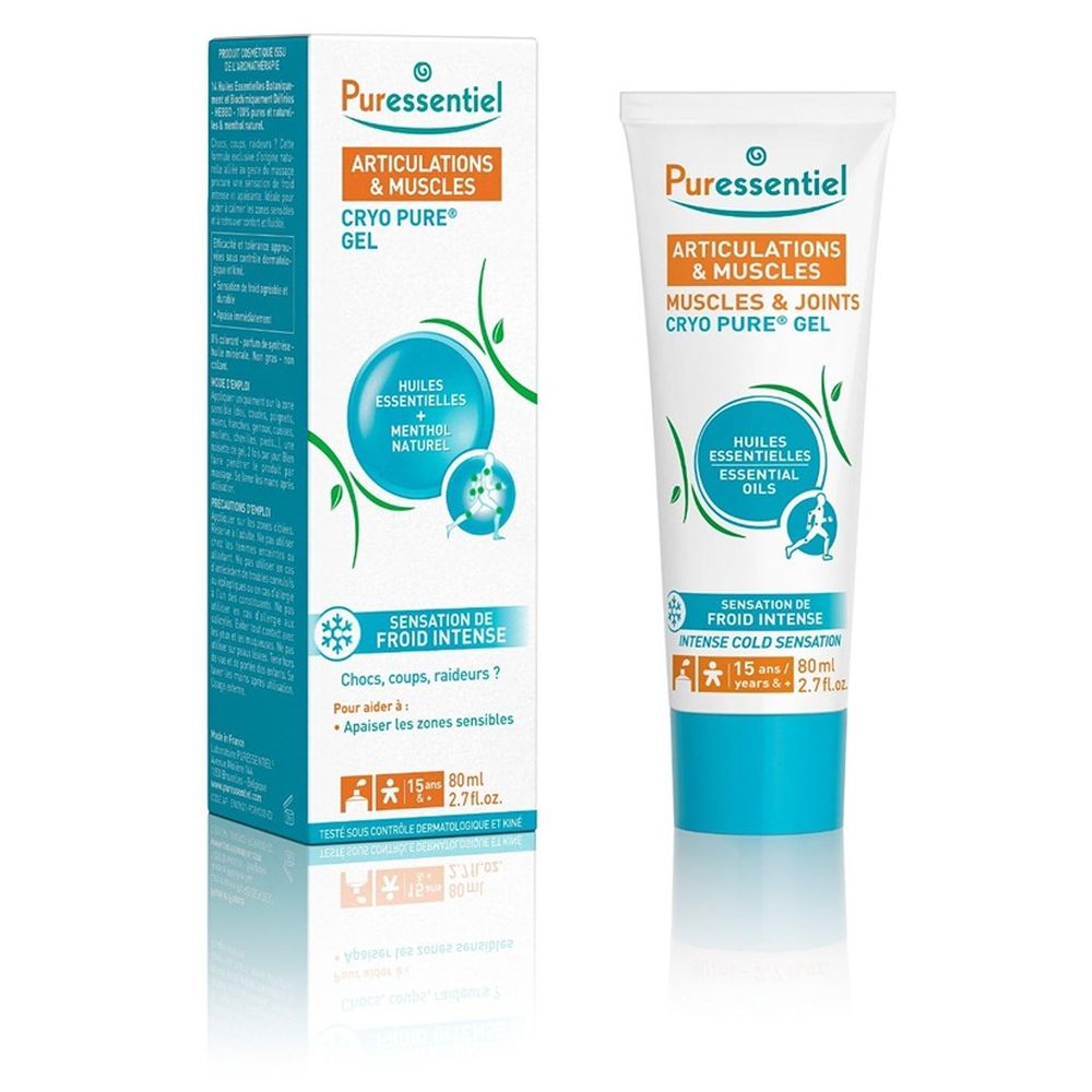 Buy Puressentiel - Muscles And Joints Cryo Pure Pain Relief Gel - 80 ml ...
