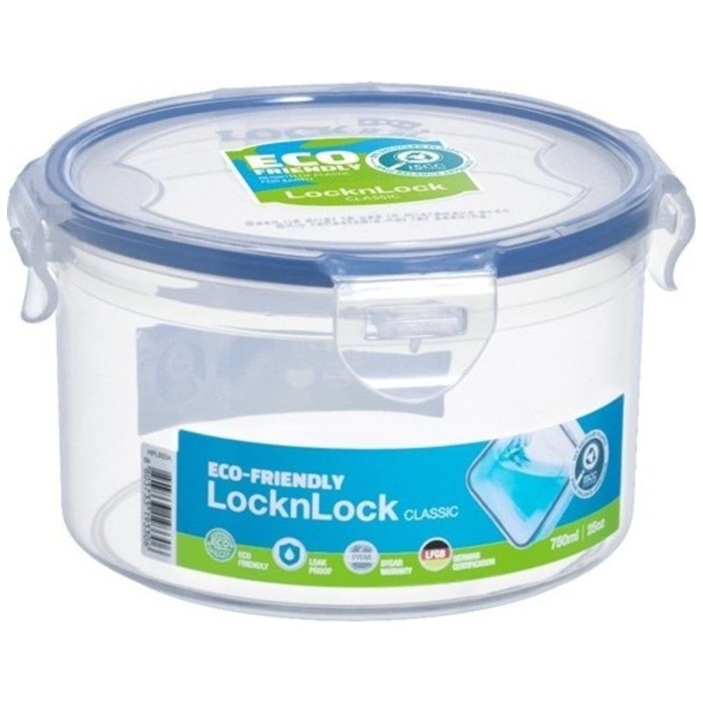 Buy LocknLock - Round Food Container - 750ml - Clear in Jordan | Mumzworld