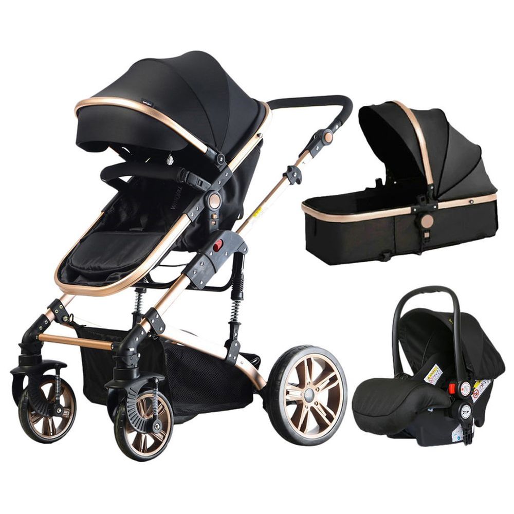 Buy Teknum - 3-in-1 Pram Story with Travel System - Black in UAE ...