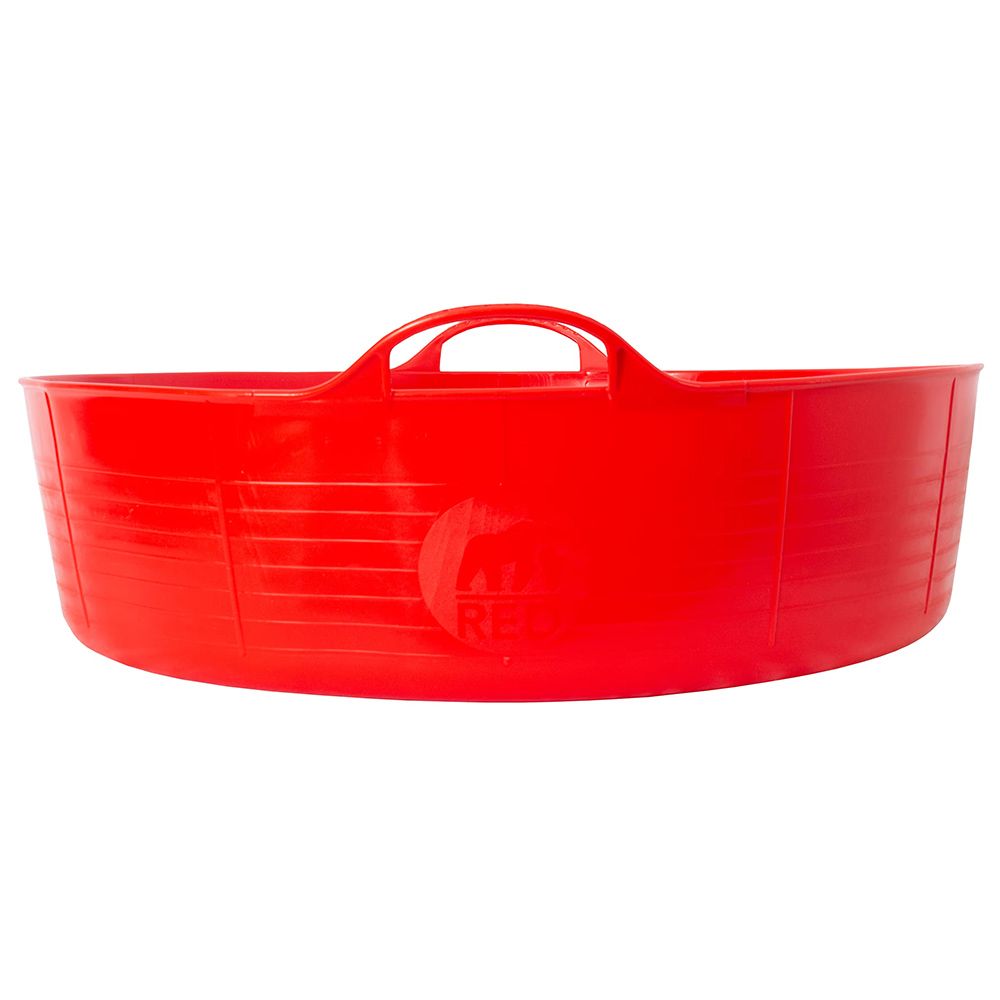 Buy Red Gorilla - Shallow Tub With Handle - Red - Large - 35 L in UAE ...