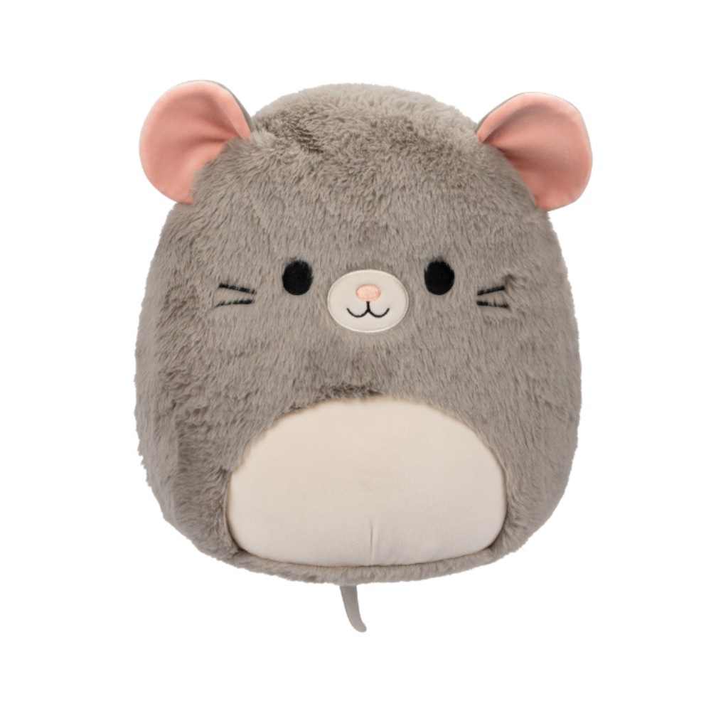 Buy Squishmallows - Misty Mouse Fuzzamallow Plush Toy - Grey - 12-Inch ...