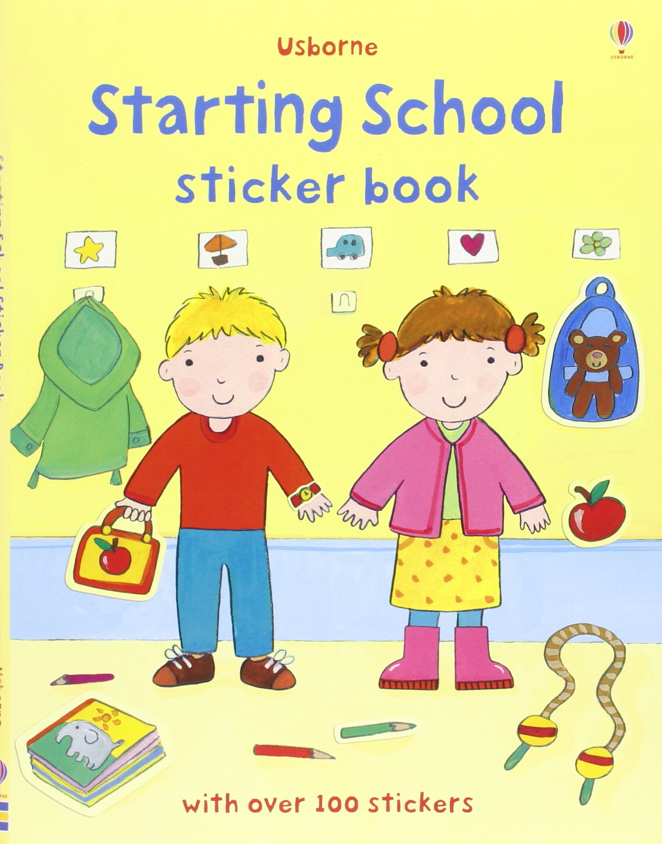 Buy Usborne - Starting school sticker book in KSA | Mumzworld