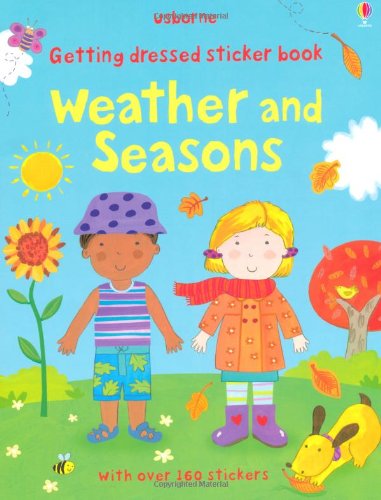 Buy Usborne - Getting dressed sticker book: Weather and seasons in KSA ...