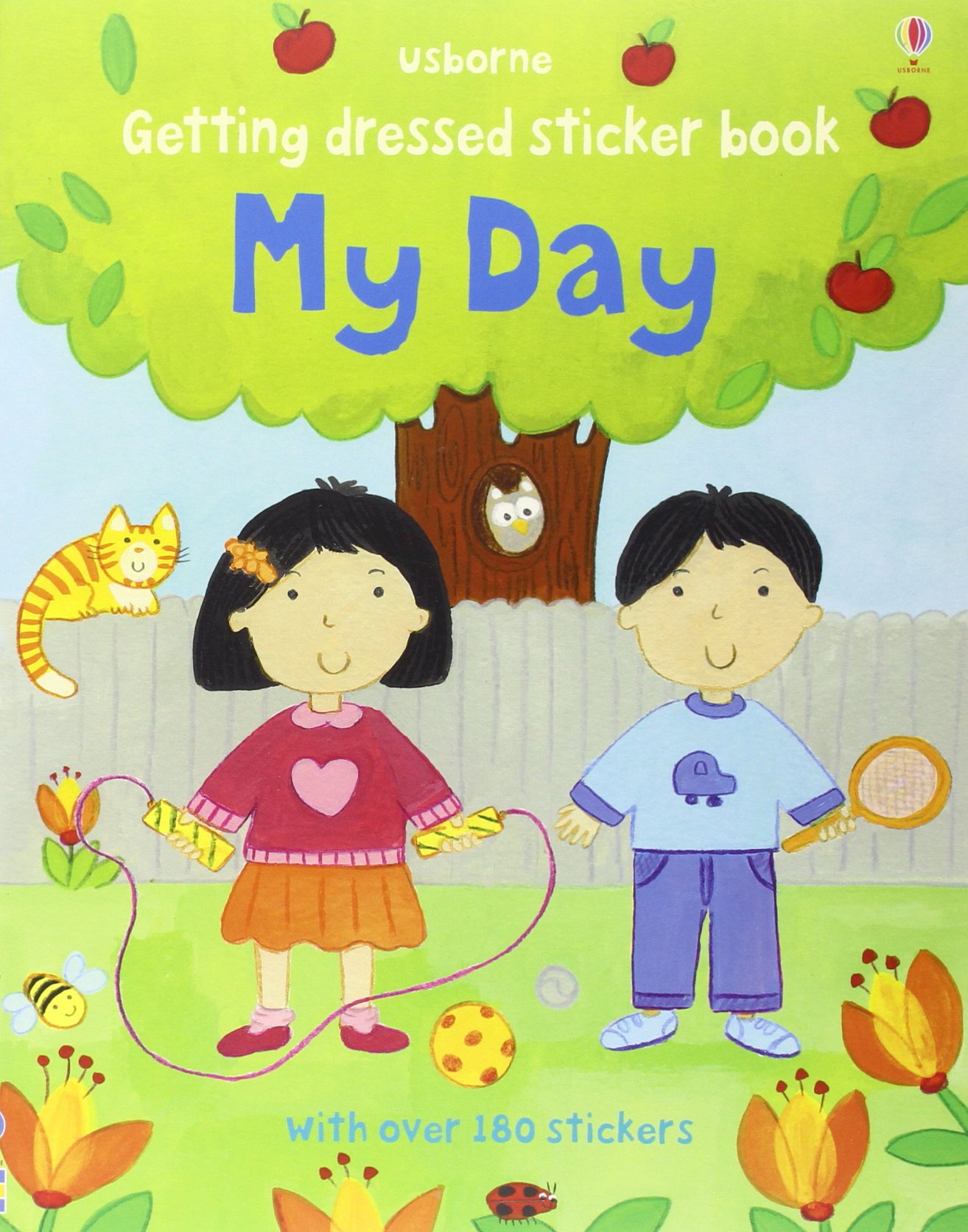 Buy Usborne - Getting dressed sticker book: My day in KSA | Mumzworld