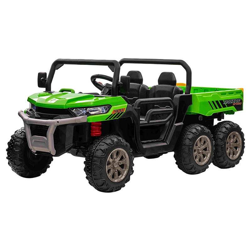 Buy Megastar - Electric 6-Wheel Ride On Dumper Truck - Green - 24V in ...