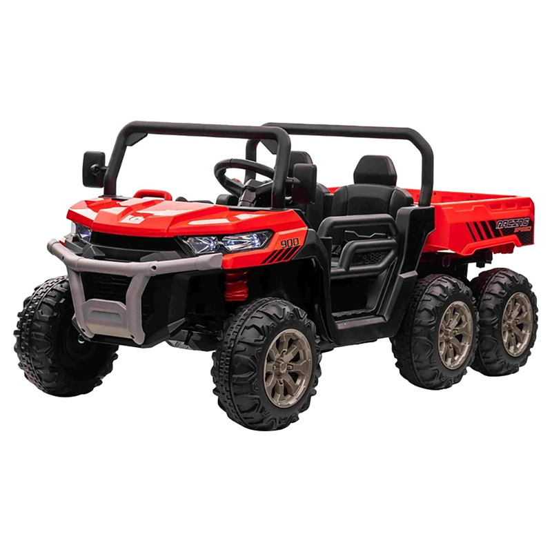 Buy Megastar - Electric 6-Wheel Ride On Dumper Truck - Red - 24V in UAE ...