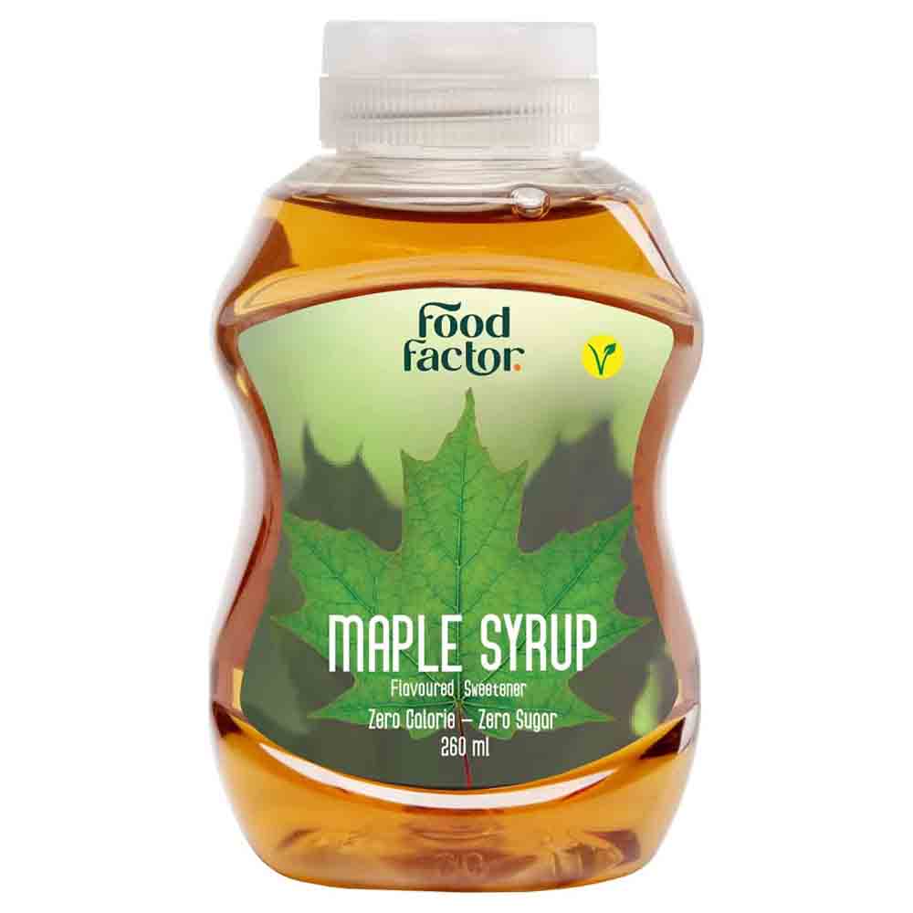 Buy Food Factor - Zero Sugar & Zero Calorie Maple Syrup 260ml in UAE ...