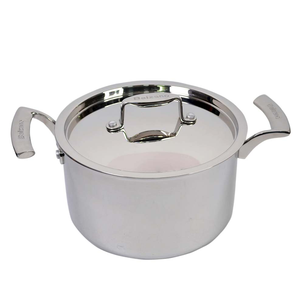 Balzano - Venice Stainless Steel Sauce Pot with Lid 18cm | Buy at Best ...