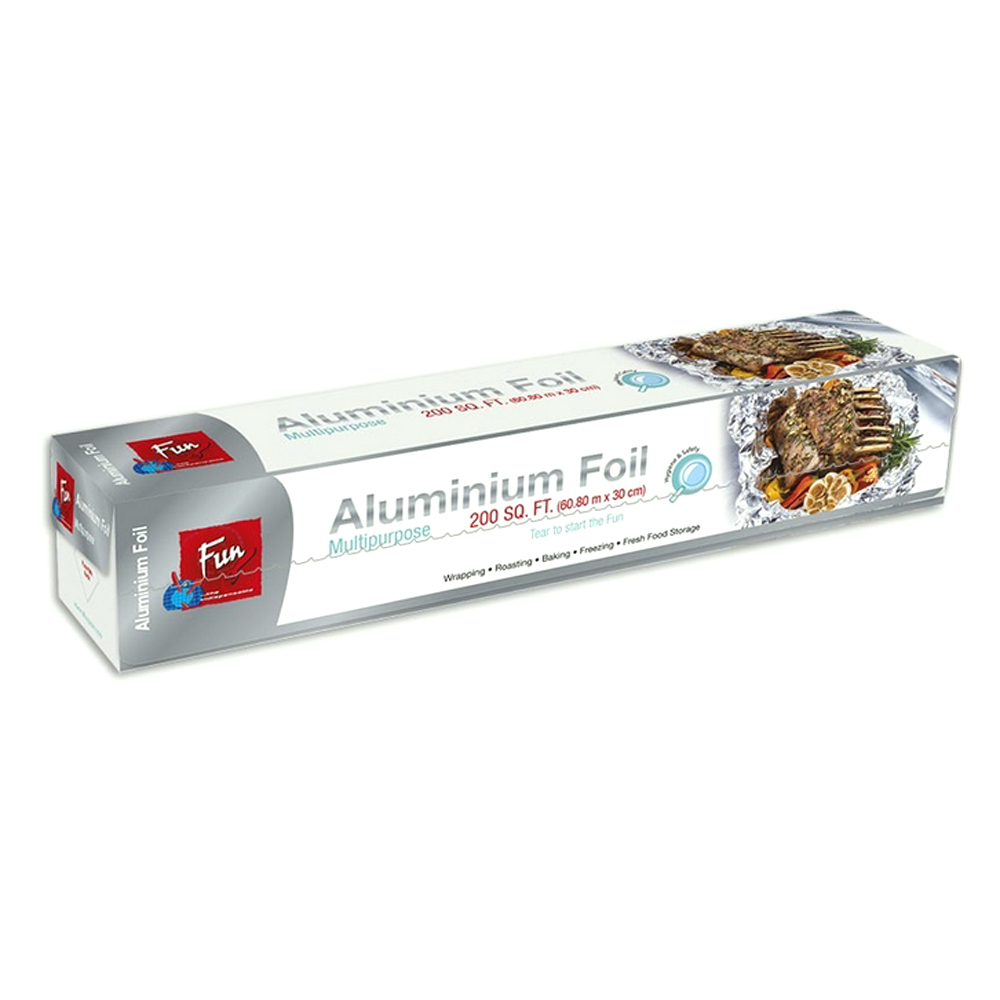 Buy Fun - Indispensable Aluminium Foil Roll 200 Sqft in UAE | Mumzworld