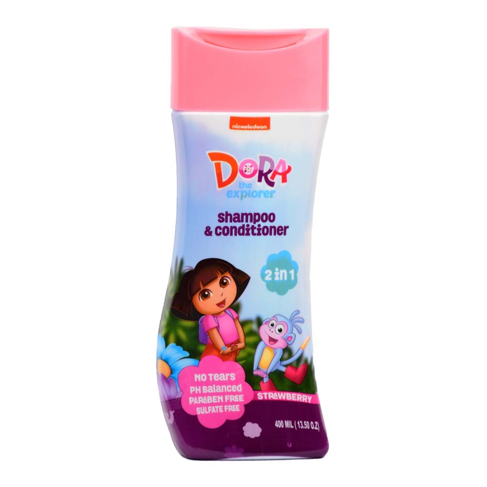Buy Nickelodeon - Dora Shampoo & Conditioner 400Ml in KSA | Mumzworld