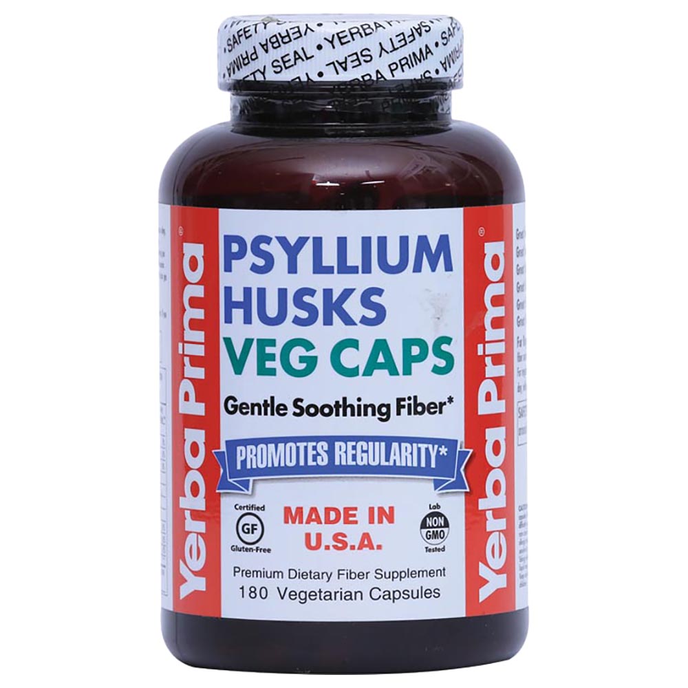 Buy Yerba Prima - Psyllium Husk Vegetarian Capsules 180'S in Oman ...