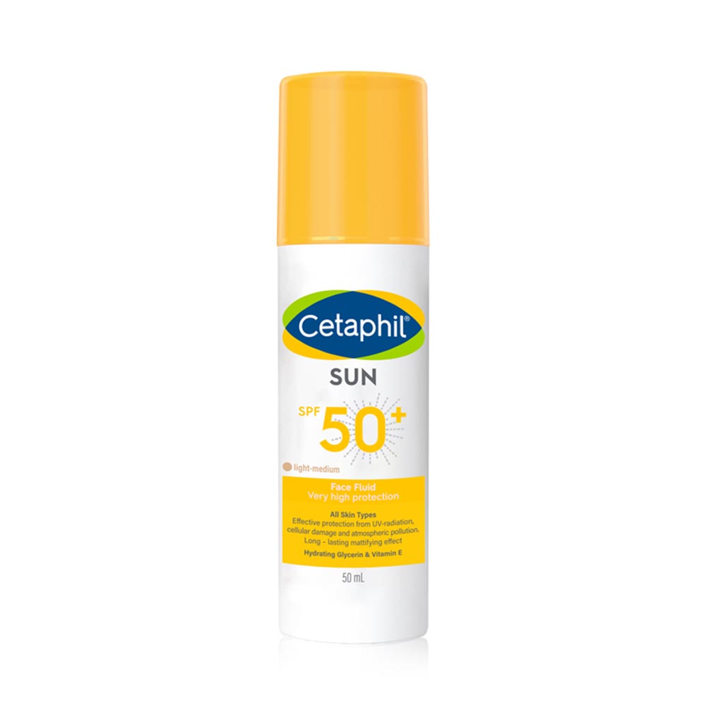 Cetaphil - Sun Face Fluid SPF 50+ Tinted 50ml Cetaphil - Sun Face Fluid SPF 50+ Tinted 50ml
