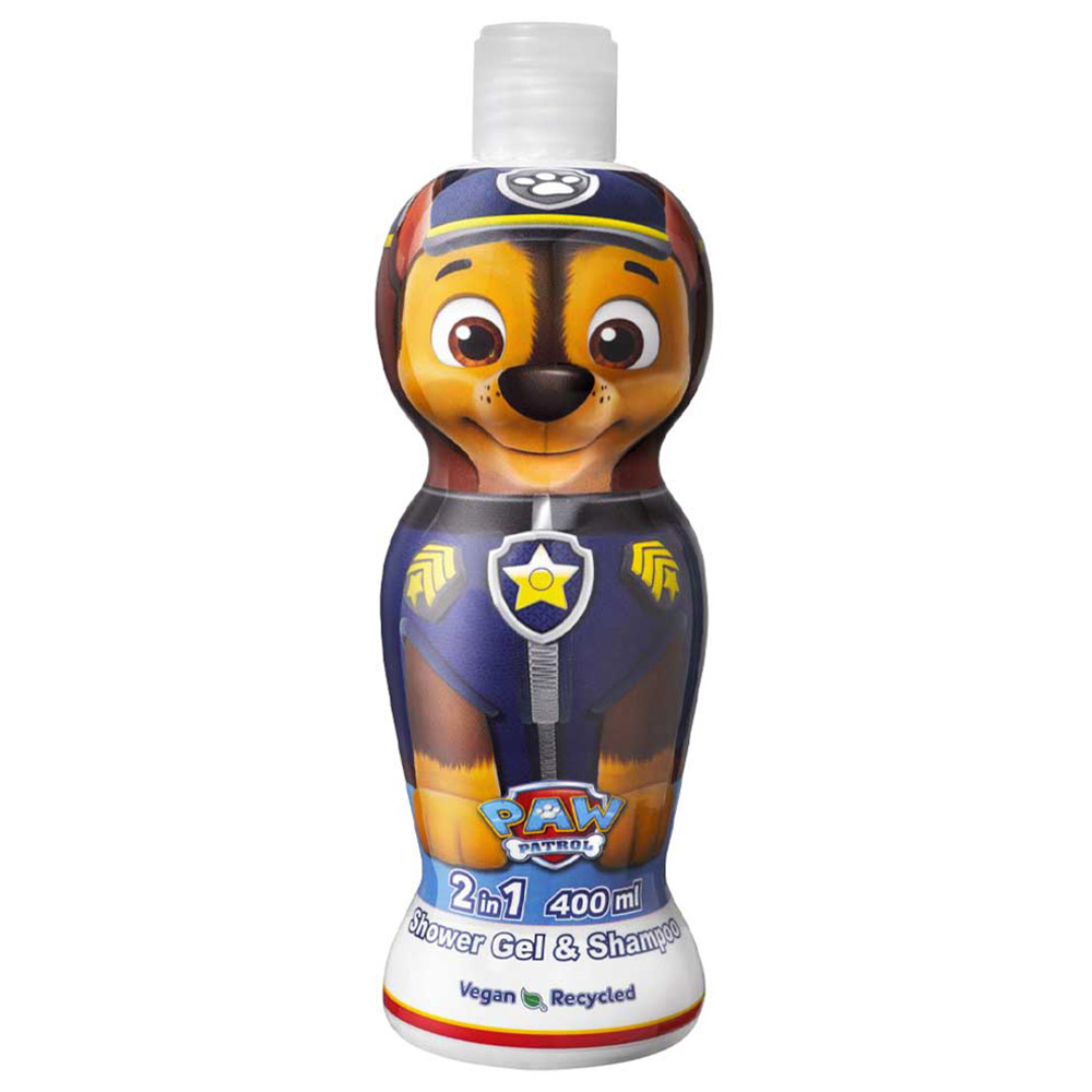 Paw Patrol - Chase Shower Gel & Shampoo - 400ml