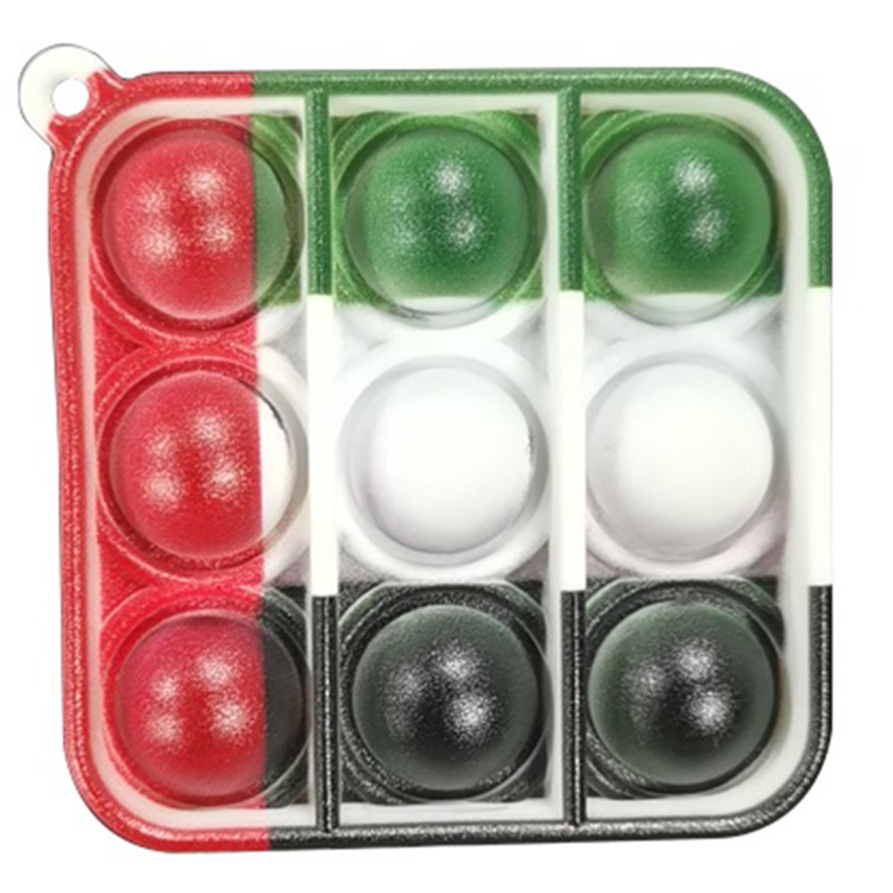 Buy Squizz Toys - Pop The Bubble Keychain-UAE Flag in KSA | Mumzworld