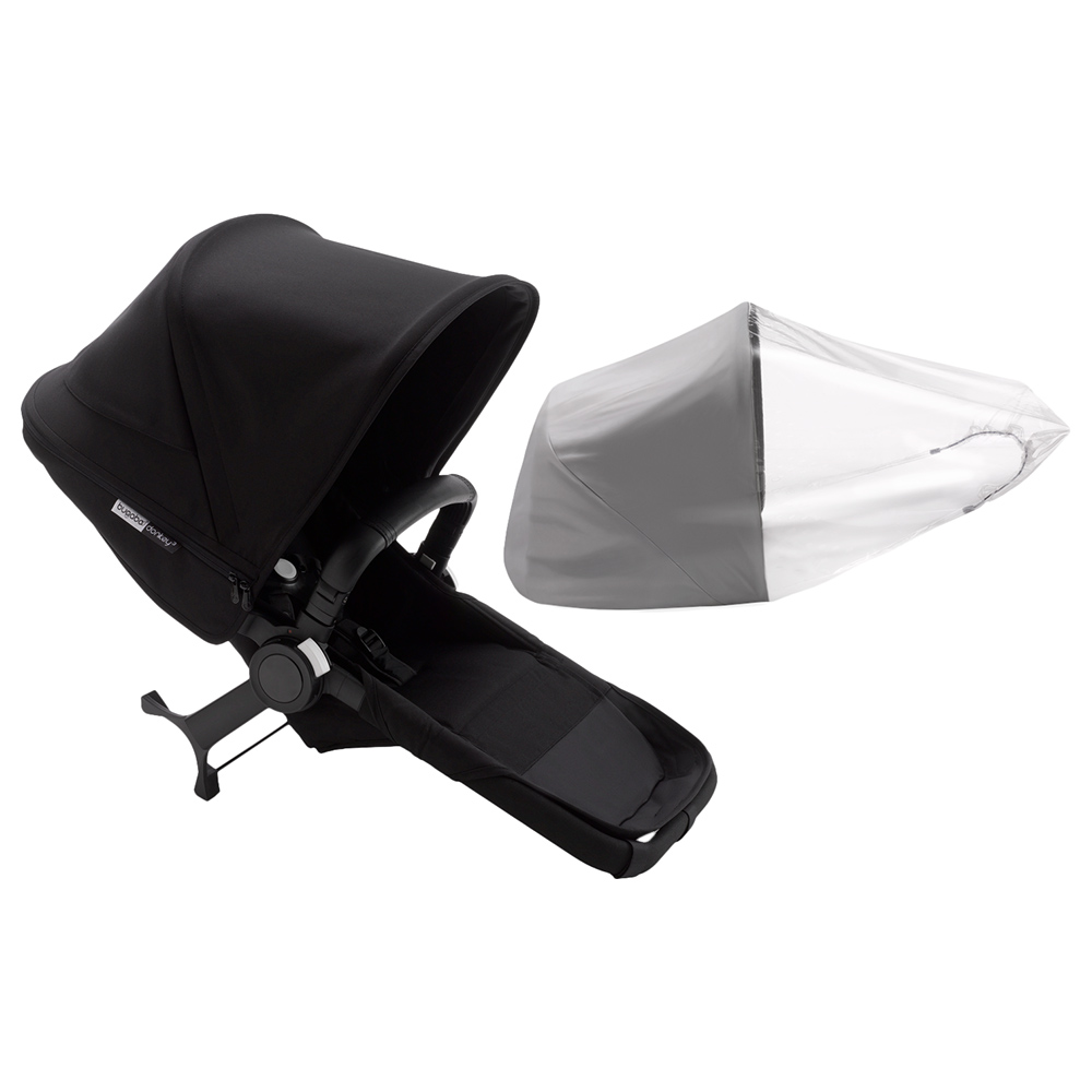 Buy Bugaboo - Donkey3 Duo Extension Complete - Black in KSA | Mumzworld