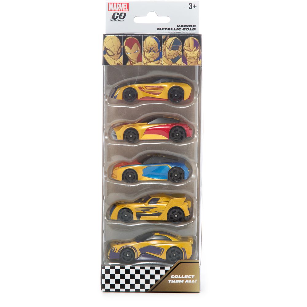Buy Marvel - GO Racing W3 Car 3" - Pack of 5 Online | Mumzworld