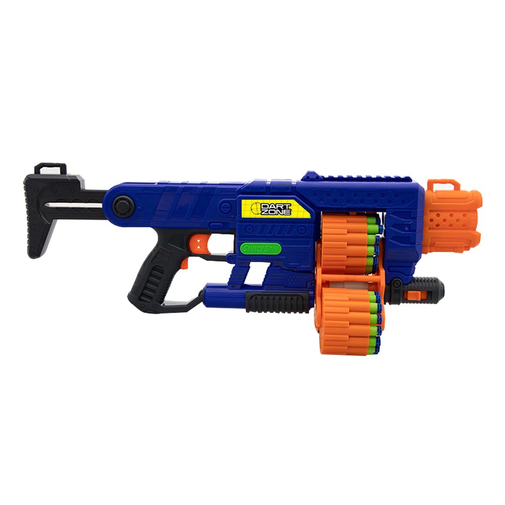 Buy Dart Zone - Savage Spin Motorized Triple Drum Blaster in UAE ...