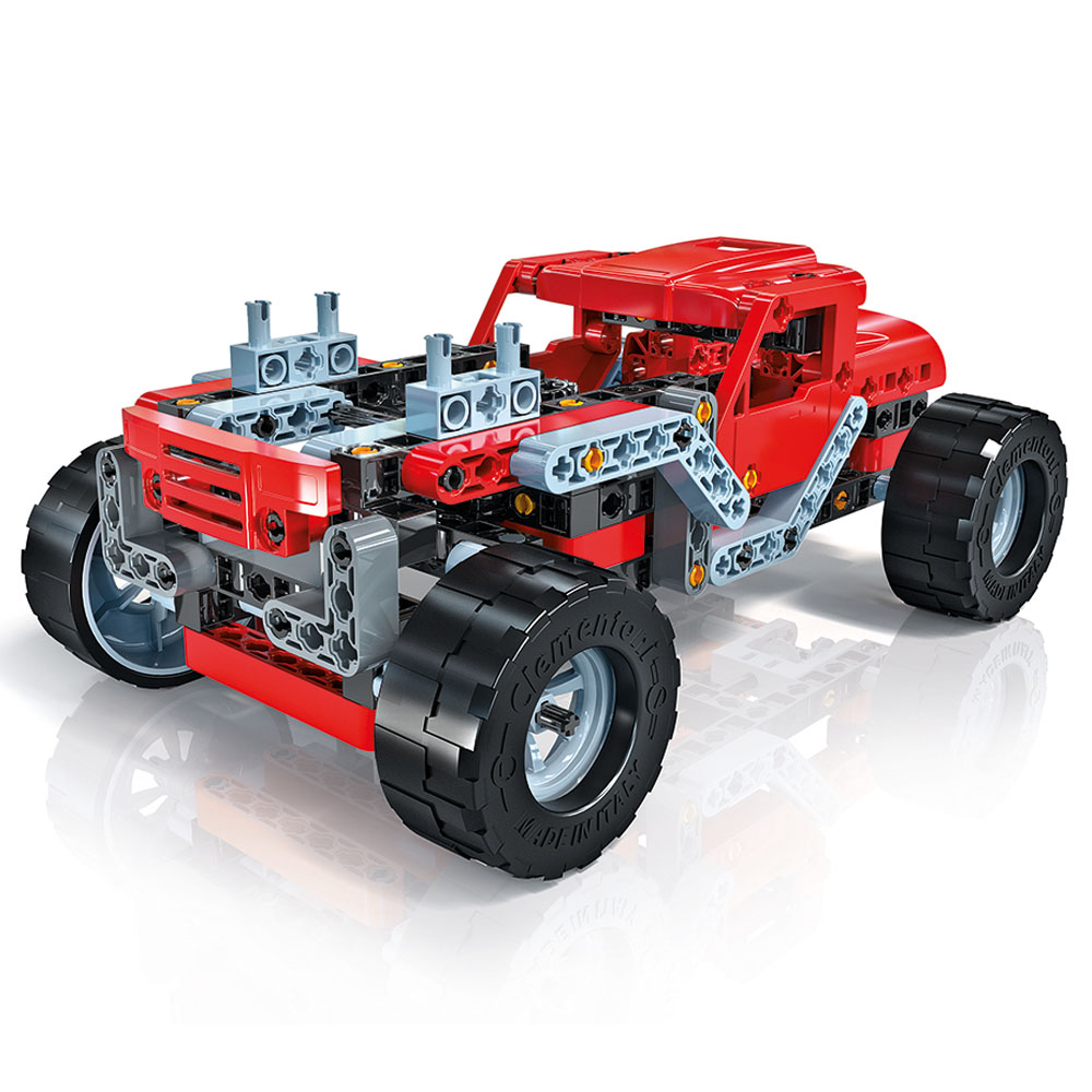 Buy Clementoni - Mech Lab Monster Trucks Building Set in UAE | Mumzworld