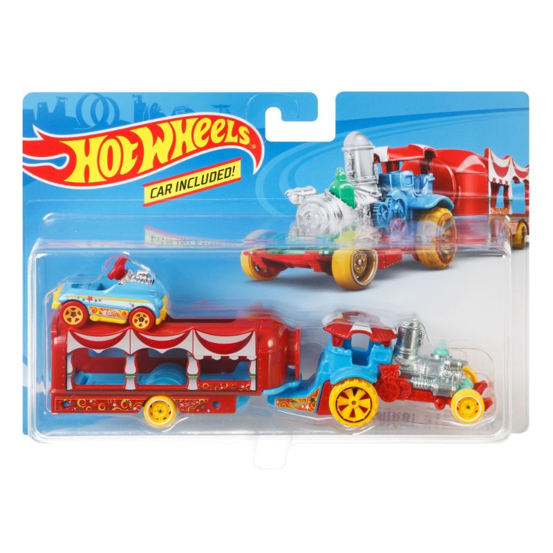 Buy Hot Wheels City Basic Cars Super Rig Circus in UAE | Mumzworld
