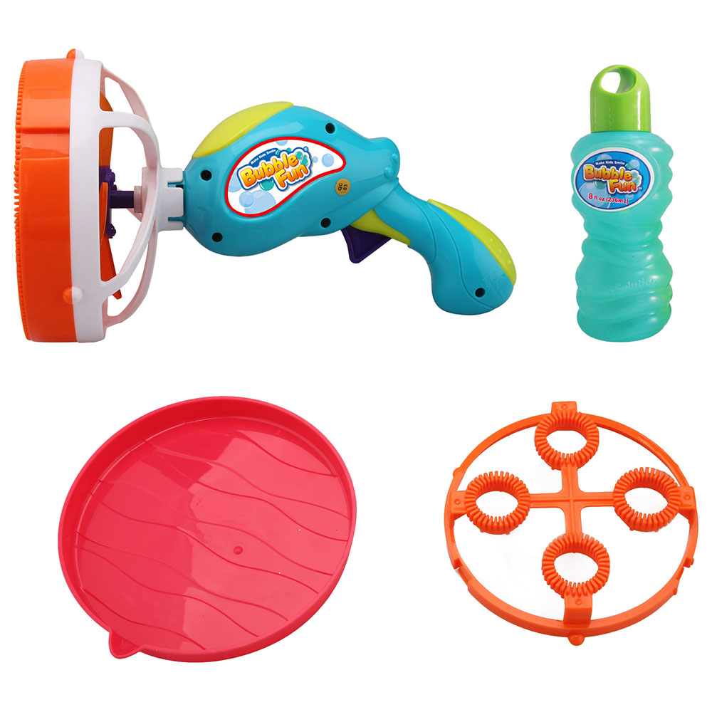 Buy Power Joy - Bubble 2-In-1 Jumbo Gun 8Oz in UAE | Mumzworld