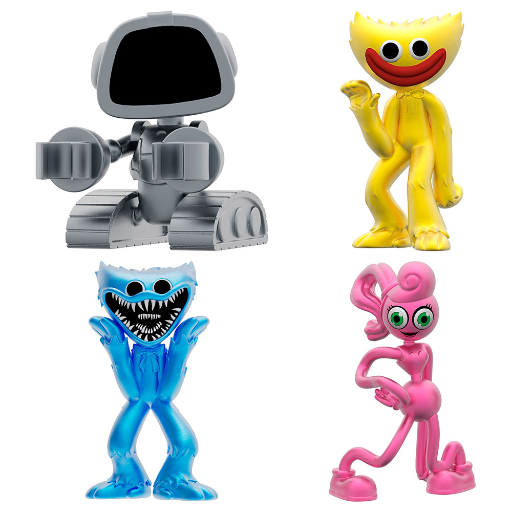 Buy Poppy Playtime - Figure Pack - 4pcs - 3-Inch Online | Mumzworld